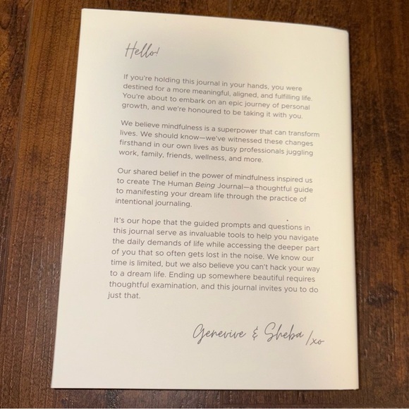 mahara | Other | The Human Being Journal For The Jilly Box | Poshmark